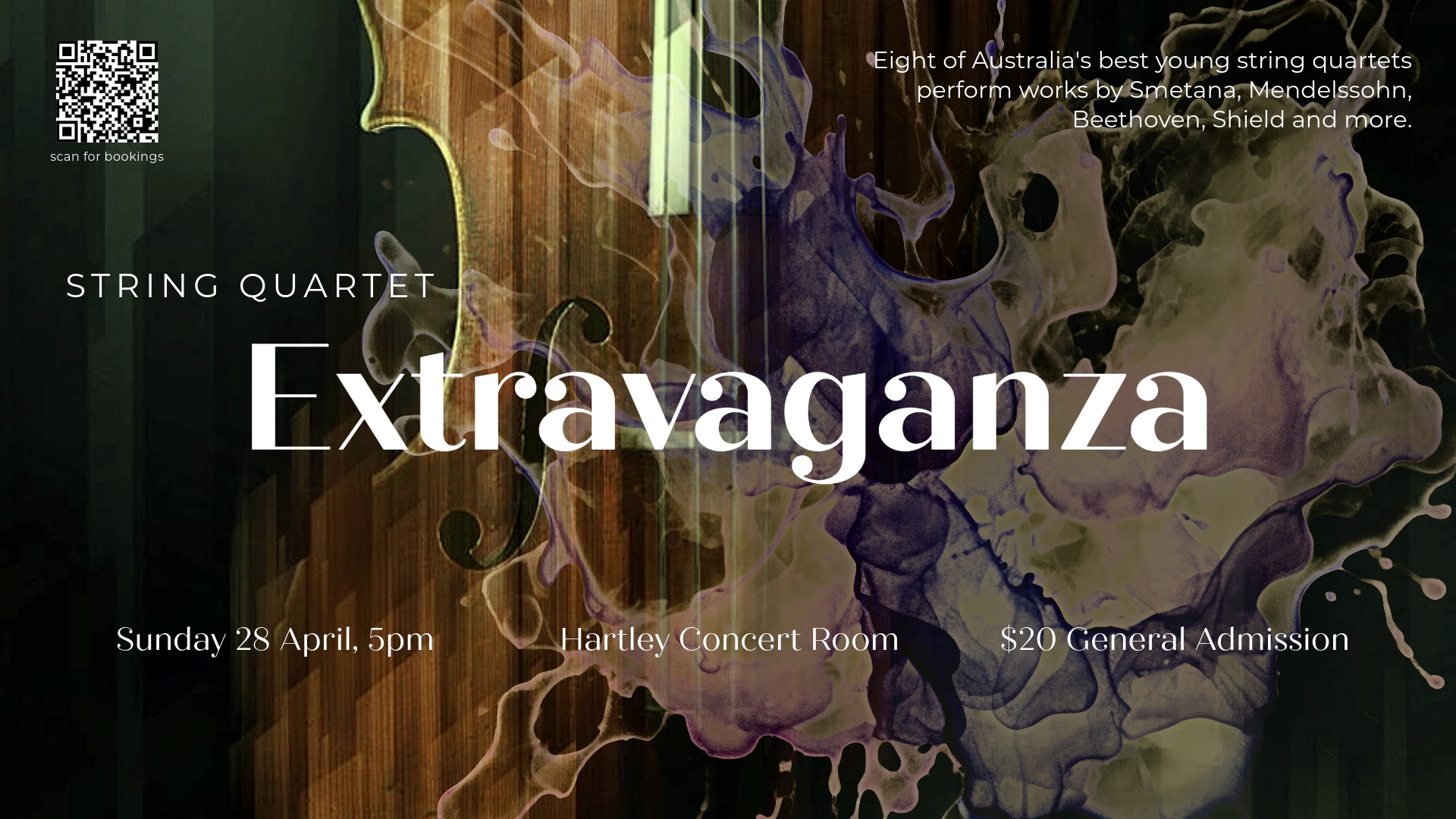 String Quartet Extravaganza | Elder Conservatorium of Music | University of Adelaide