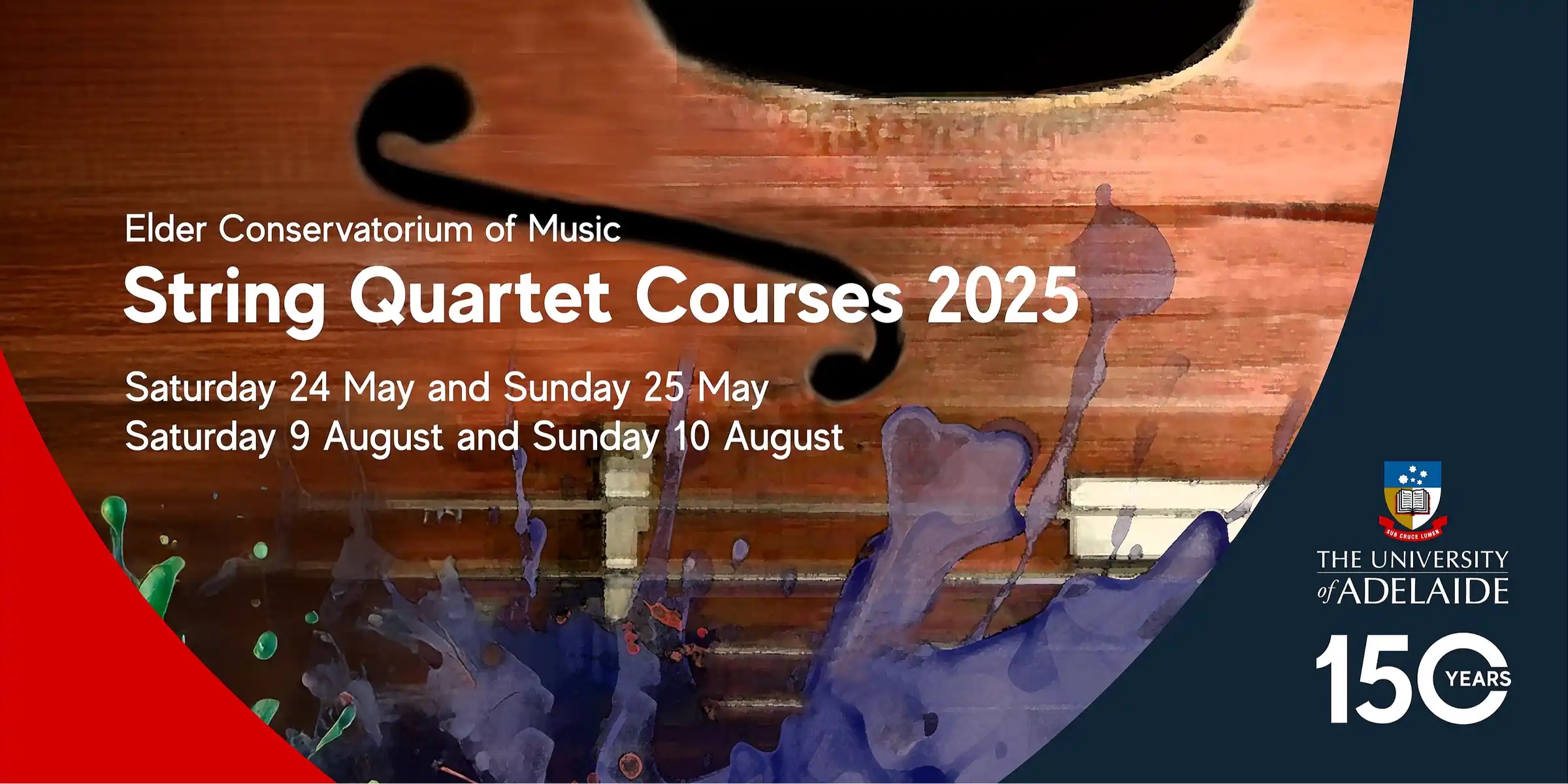 String Quartet Courses 2025 | Elder Conservatorium of Music ...